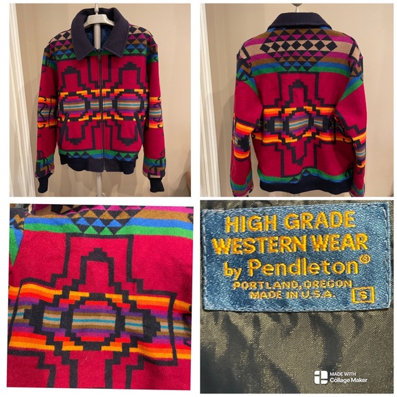 Pendleton | Jackets & Coats | Vintage Pendleton Vintage Western Wear Wool Coat | Poshmark